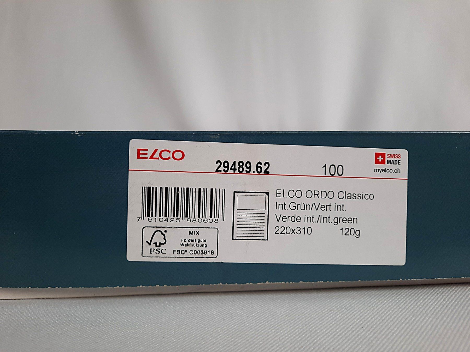 ELCO Sichthülle Ordo classico A4, 100 x (Neu (gemäss Beschreibung)) in ...