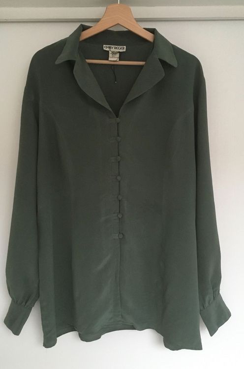 Emily Reger Seide Bluse Gr.L | Kaufen auf Ricardo