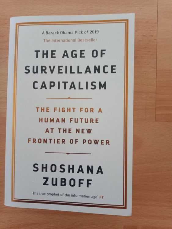 Shoshana Zuboff The age of surveillance capitalism | Kaufen auf Ricardo
