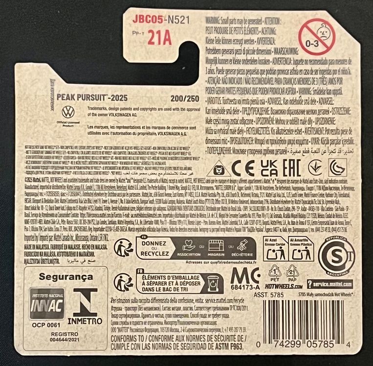 Hot Wheels VW T3 Custom, 200/250 (Neu und originalverpackt) in Rümlang ...