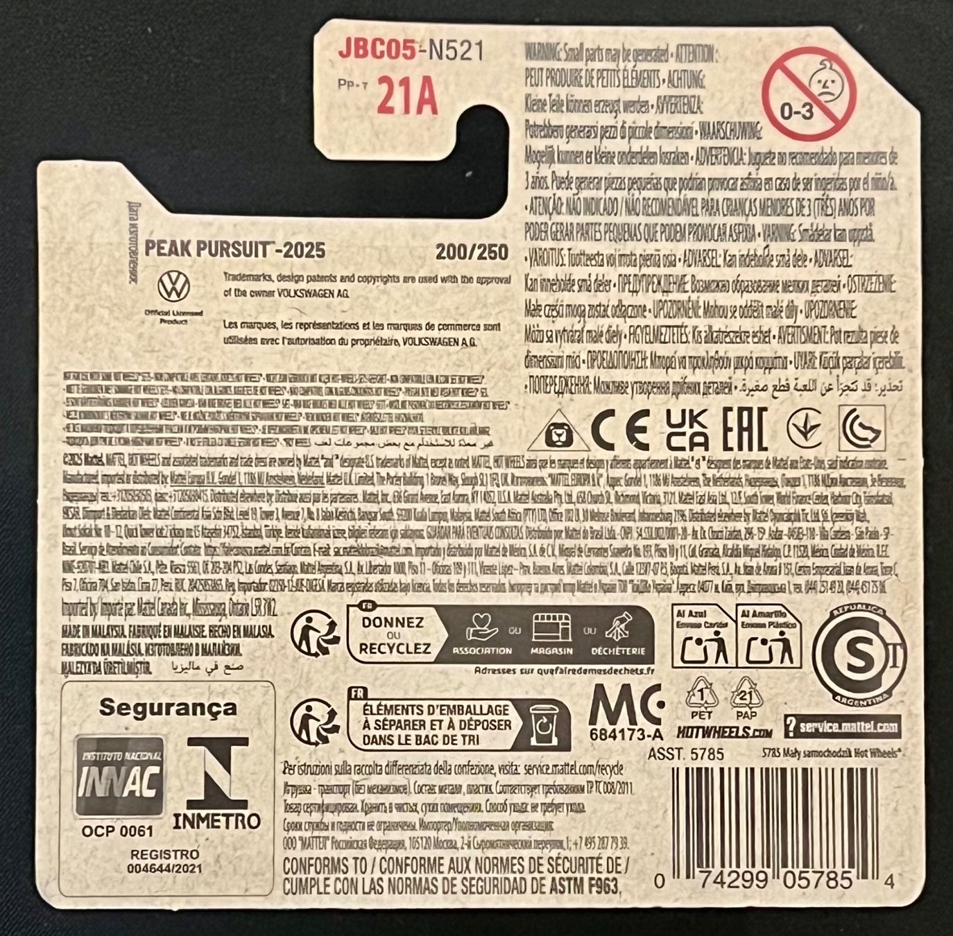 Hot Wheels VW T3 Custom, 200/250 (Neu und originalverpackt) in Rümlang ...