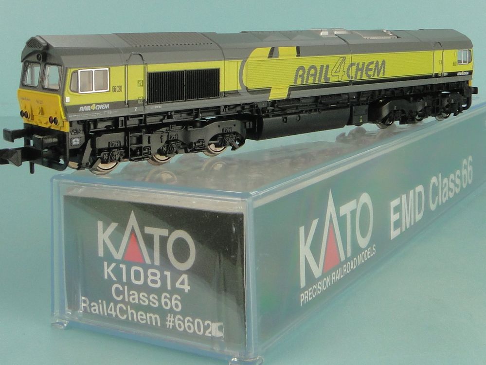KATO K10814 N Class 66 Rail4Chem (Gebraucht) in Bülach für CHF 155 – mit Lieferung auf Ricardo ...