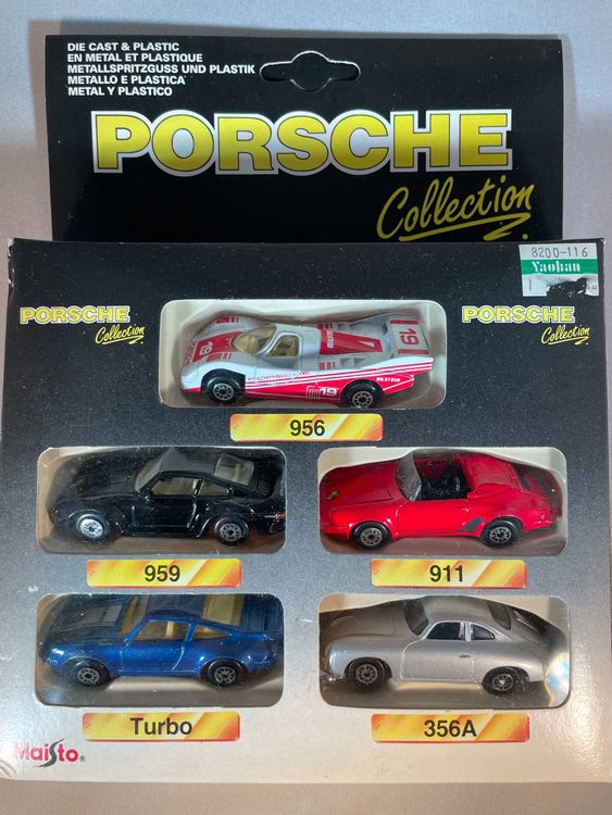 Porsche 956 959 911 Turbo 356 1/64 Maisto | Kaufen auf Ricardo