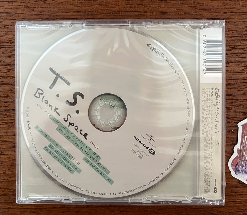 Taylor Swift Bundle Shake It Off + Blank Space Single | OVP (Neu und originalverpackt) in ...
