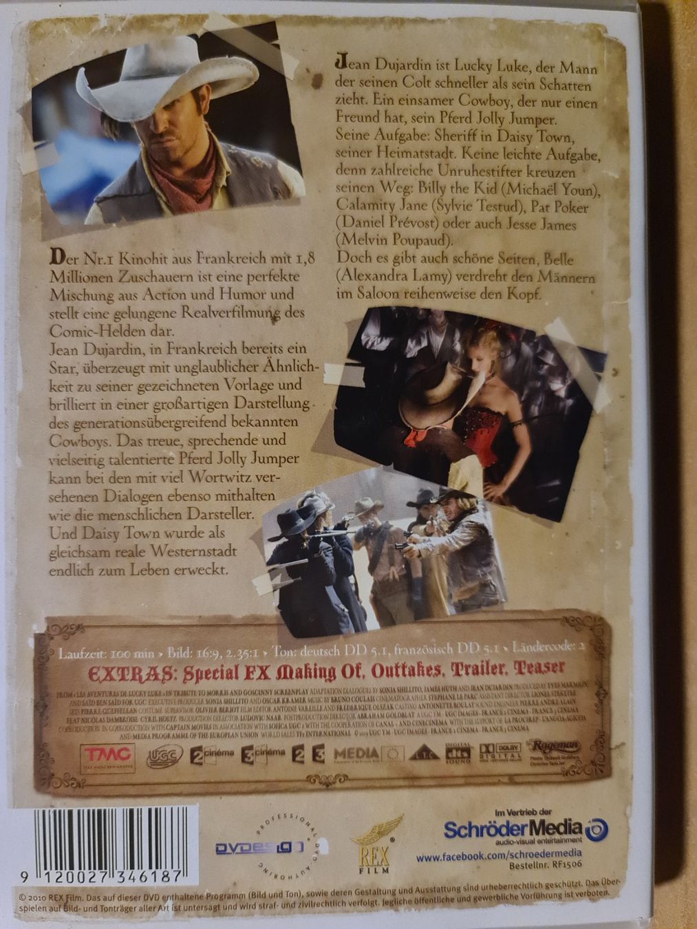 Lucky Luke DVD, Jean Dujardin, Western-Klassiker! (Gebraucht) in ...