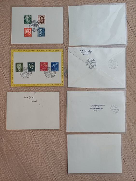 Tag der Briefmarke / 1942 / 1944 / 1950 etc. (Gebraucht) in Beringen ...
