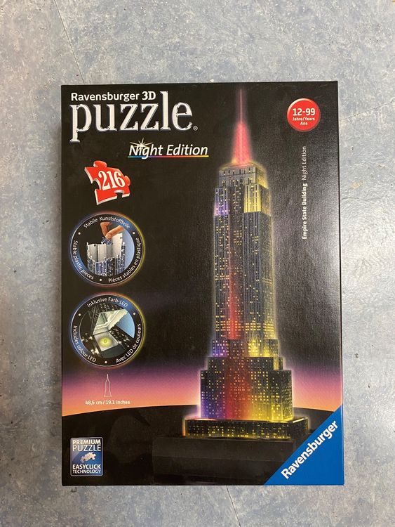 Ravensburger Puzzle Empire State Building (216) (Gebraucht) in Sennhof ...