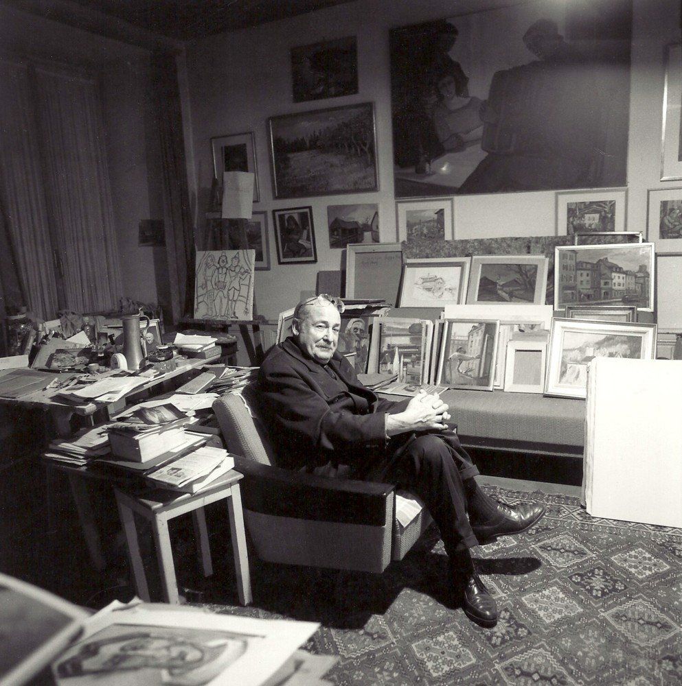 Automne à Corsier - tableau de Guy Lamy (D'occasion) à Montmelon pour ...