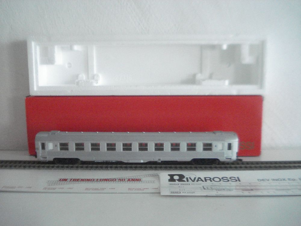 Rivarossi H0: Personenwagen DEV Inox, 3546, GS, OVP (Gebraucht) in St.Gallen für CHF 30 – mit ...