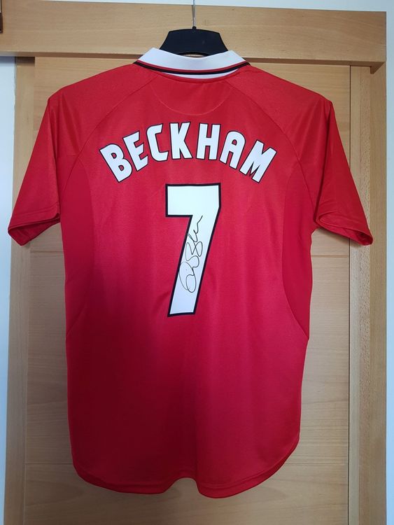 David Beckham - Manchester United Champions Finale 1999 | Kaufen auf ...