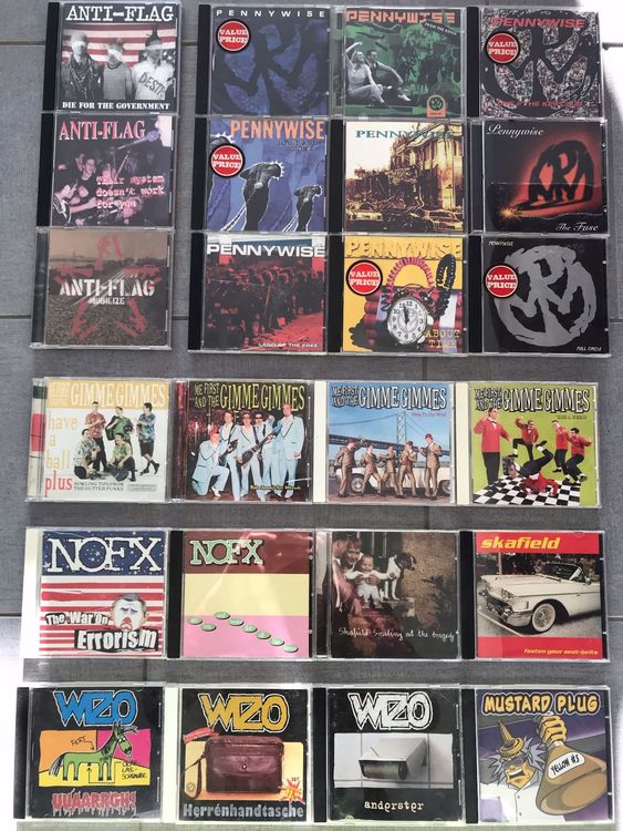 Div. Punk Rock CD's Anti-Flag, Pennywise (Gebraucht) in Gränichen für ...