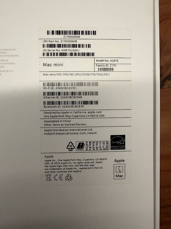 Apple Mac mini mit M2 Pro Chip (2023) ? NEU & ungeöffnet (Neu und ...