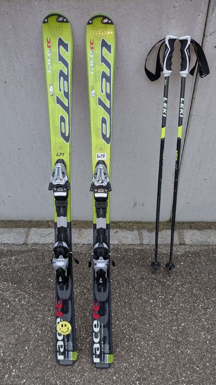 Elan Race RC Ski 140 + Leki Stöcke 110 | Kaufen auf Ricardo