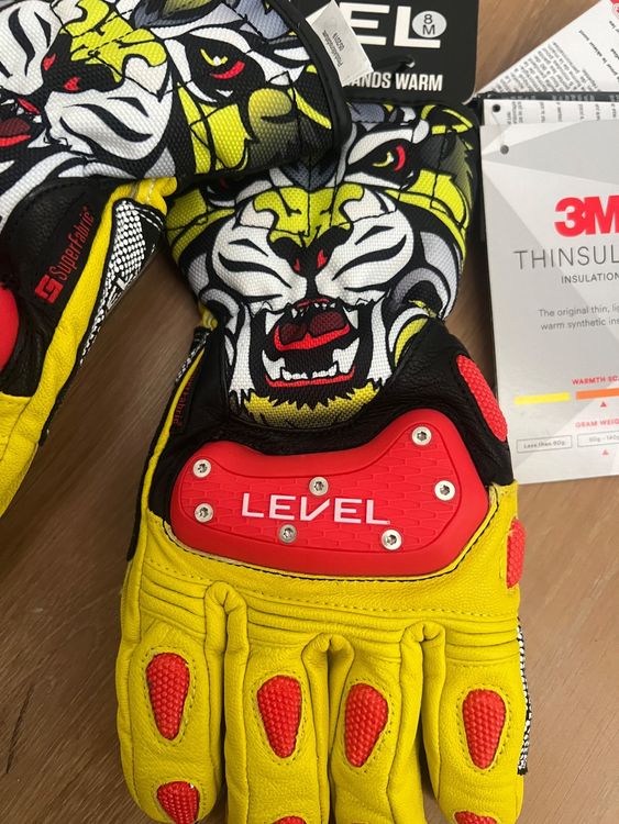 Level World Cup Skihandschuhe Gr. M - NEU-NEU (Neu und originalverpackt ...
