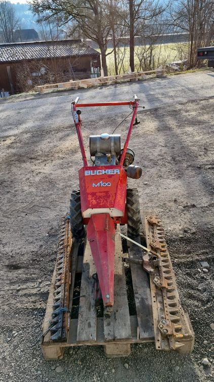 Motormäher Bucher M100 ab 1.- (Gebraucht) in Bösingen für CHF 211 – nur ...