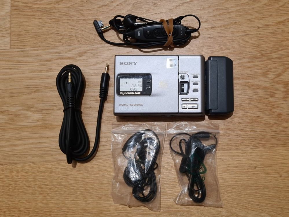 Original Vintage SONY MiniDisc Walkman Recorder MZ-R30 (Gebraucht) in ...