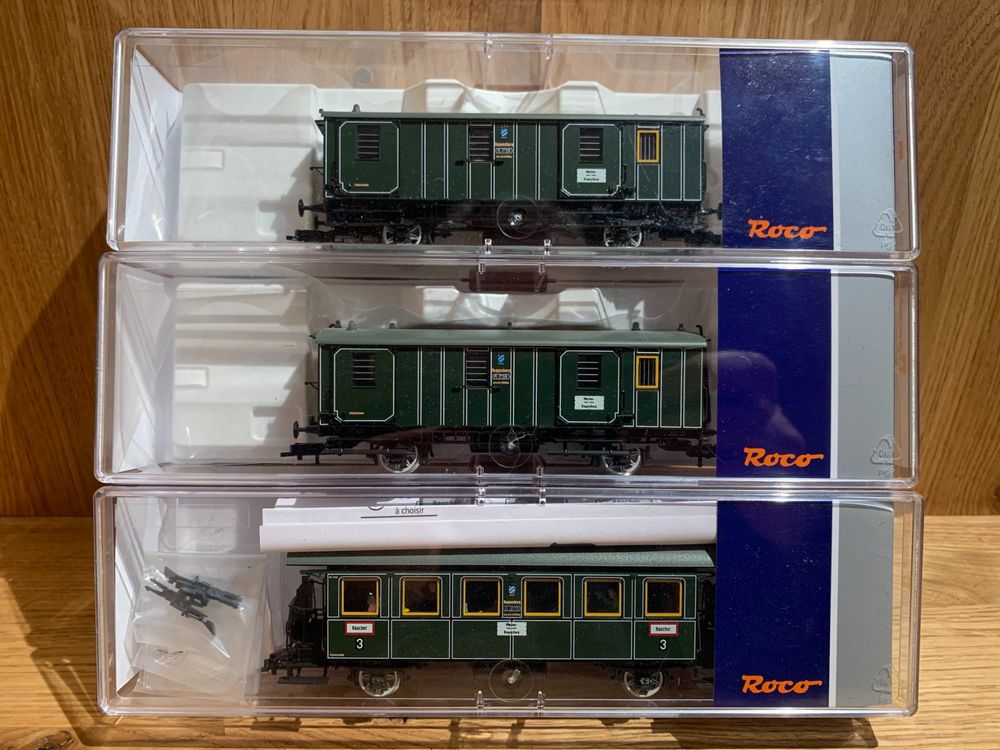 Roco 74901 und 2x 74902, H0, DC, OVP | Kaufen auf Ricardo