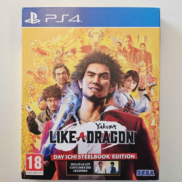 Yakuza: Like a Dragon Day Ichi Steelbook PS4 | Kaufen auf Ricardo
