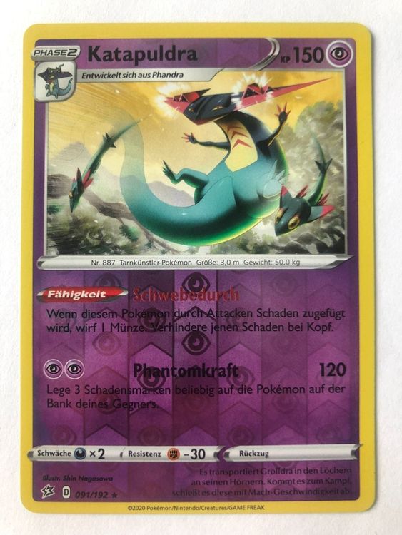Katapuldra - Reverse Holo - Pokemon TCG | Kaufen auf Ricardo