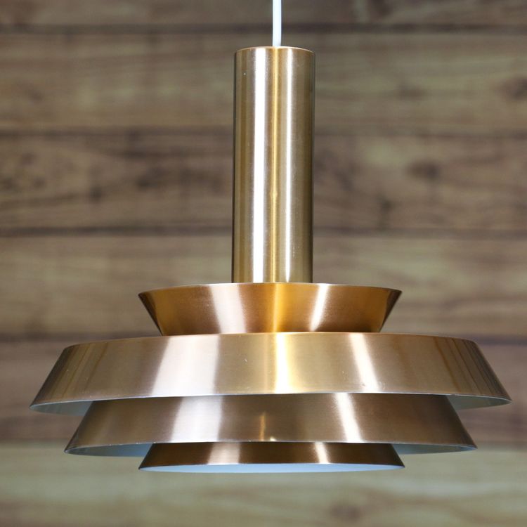 Deckenlampe Kupfer Vintage