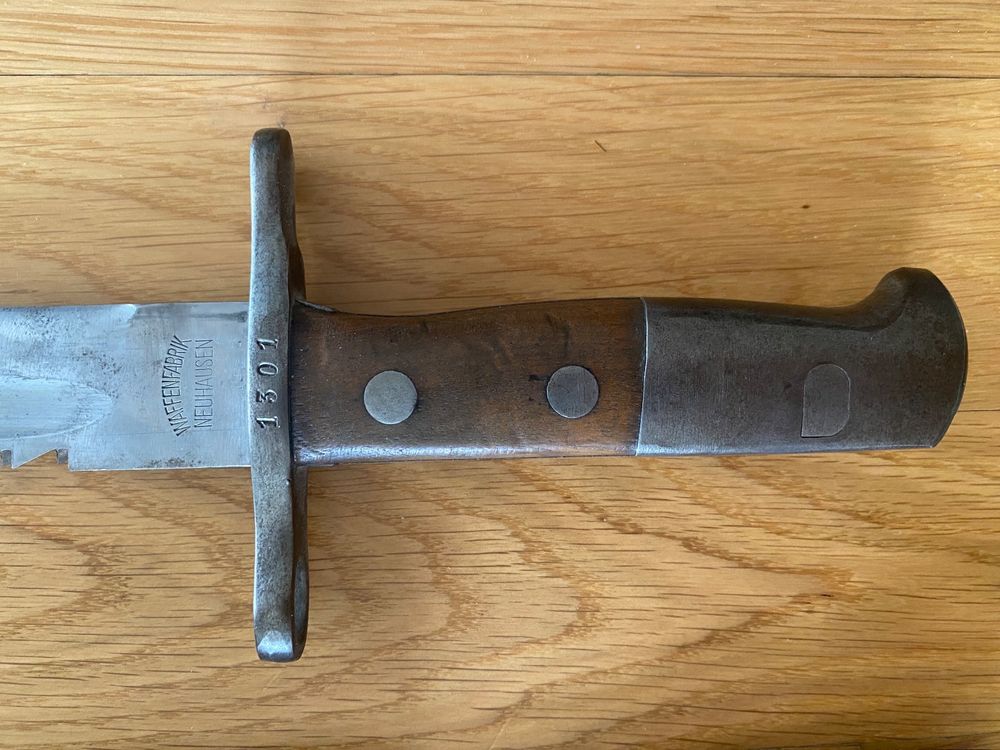 Faschinenmesser Schweizer Armee | Acheter sur Ricardo