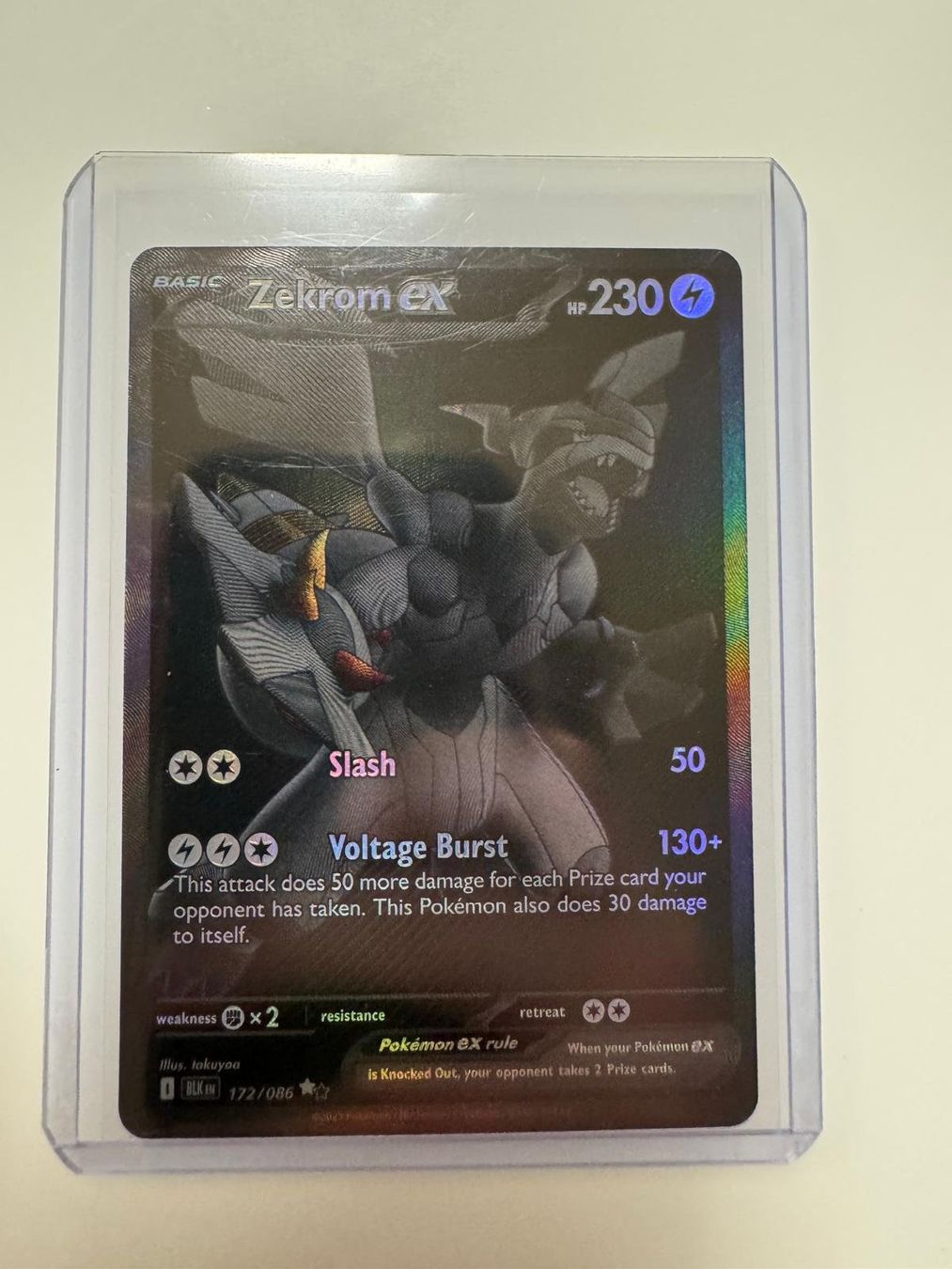 Zekrom ex | Secret Rare | BLK 172/086 | EN (Gebraucht) in Spreitenbach ...