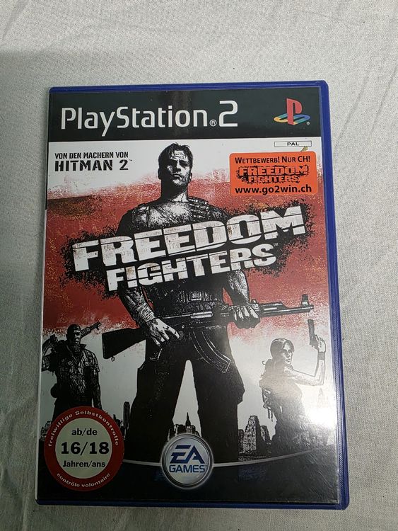 Metal Gear Solid 2, Hitman, Freedom Fighters PS2 - (Gebraucht) in ...
