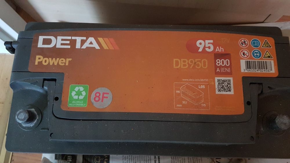 Auhobatterie Deta 95AH 12 Volt DB950 | Kaufen auf Ricardo