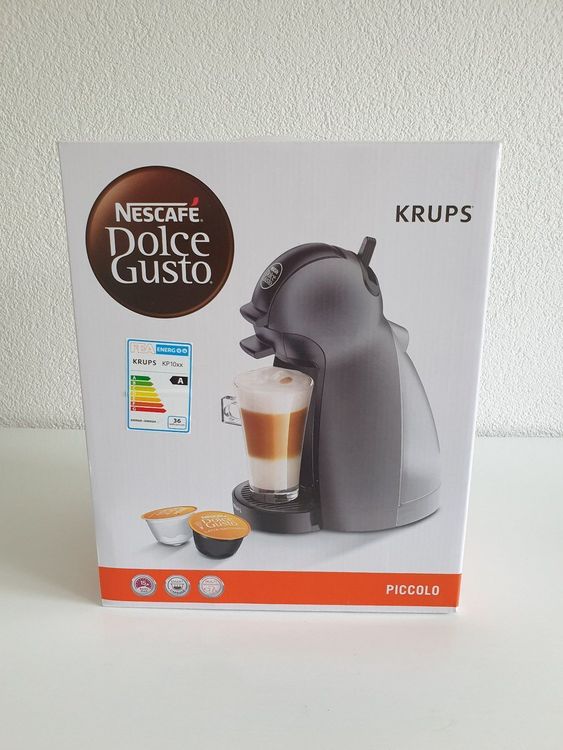 Krups Piccolo Nescafe Dolce Gusto Kaffeekapselmaschine | Kaufen auf Ricardo
