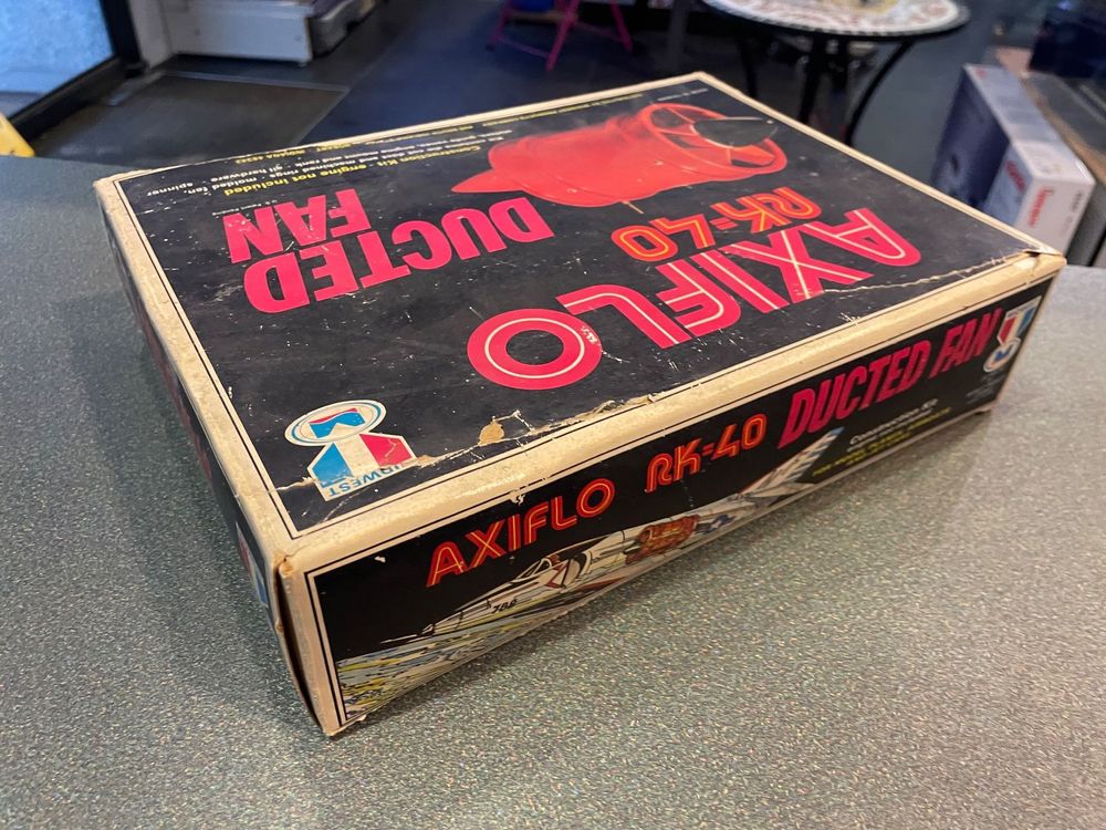 Axiflo Midwest RK-40 Ducted Fan Taiwan vintage RC airplane (Gebraucht ...