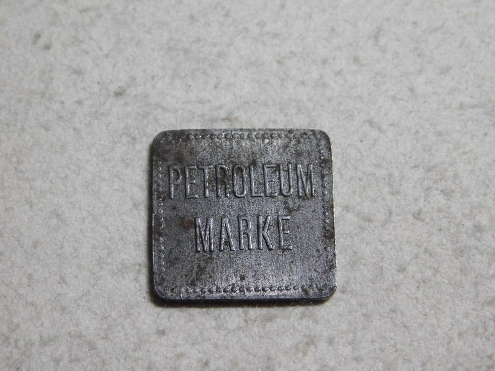 Petroleum-Marke/Notgeld Stadt Halle a.d. Saale ca. 1917/1920 (Gebraucht ...