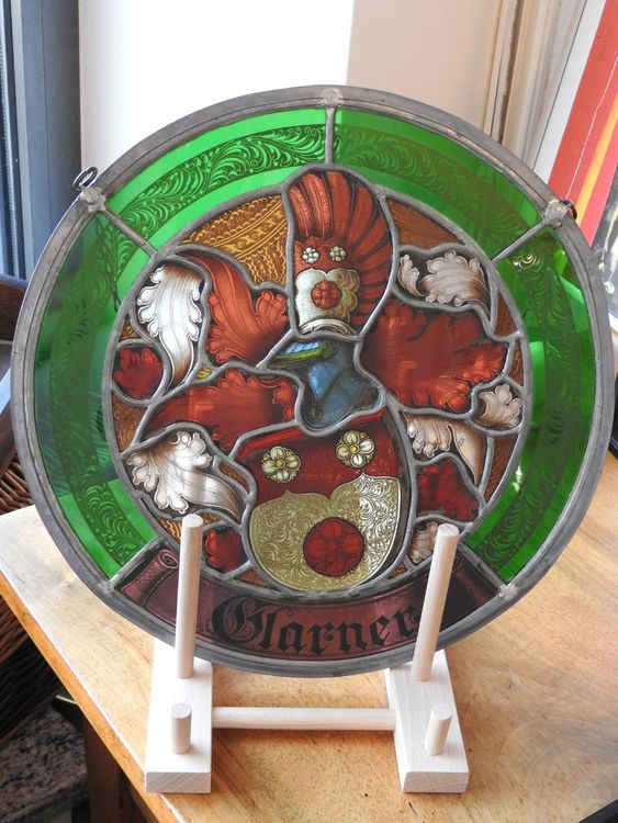 Wappenscheibe "Glarner" (Gebraucht) in Stetten AG für CHF 25 – mit Lieferung auf Ricardo kaufen