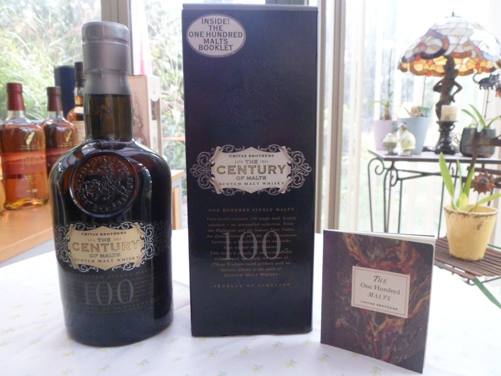 Chivas The Century of Malts mit 100 Single Malt Whisky 1995 (Neu und ...