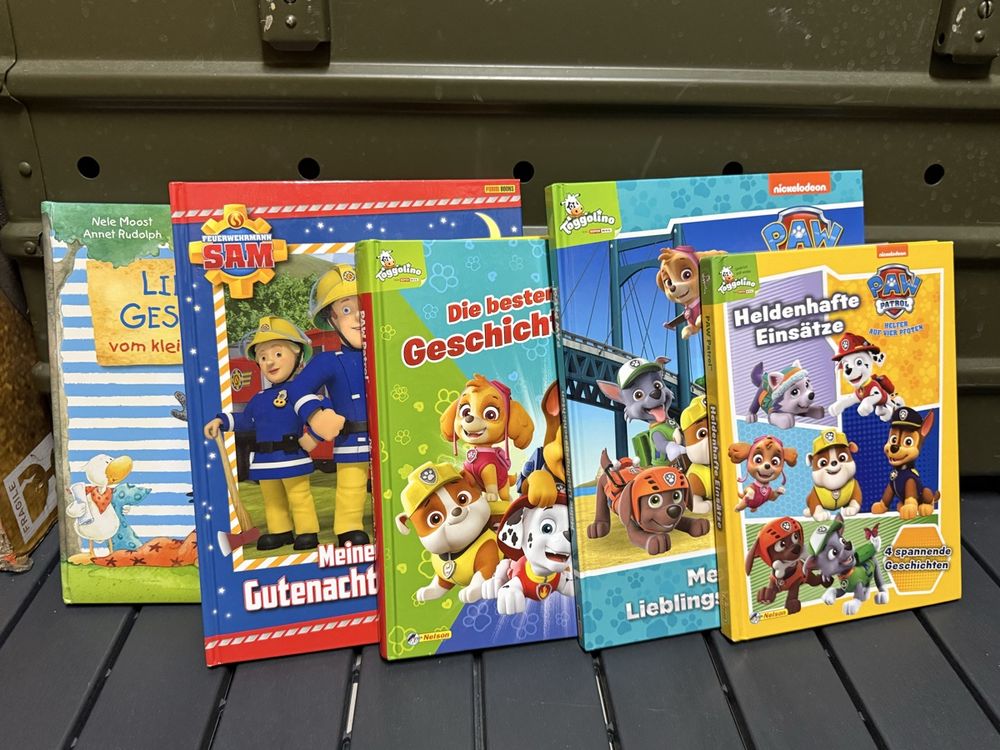 Bucher Set: Paw Patrol, Sam und Rabe Socke (Gebraucht) in Reinach BL ...