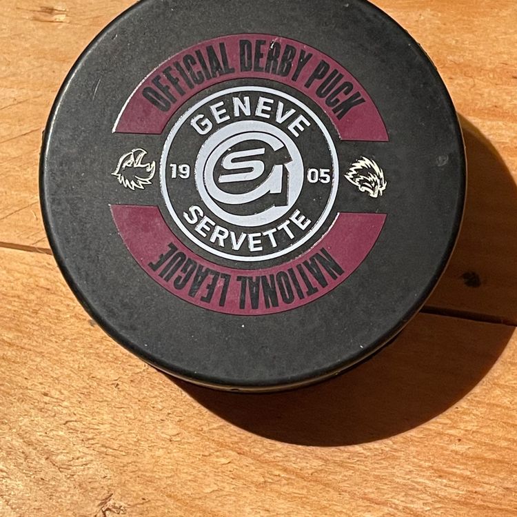 Puck GSHC LHC derby (Neu (gemäss Beschreibung)) in Domdidier für CHF 80 ...
