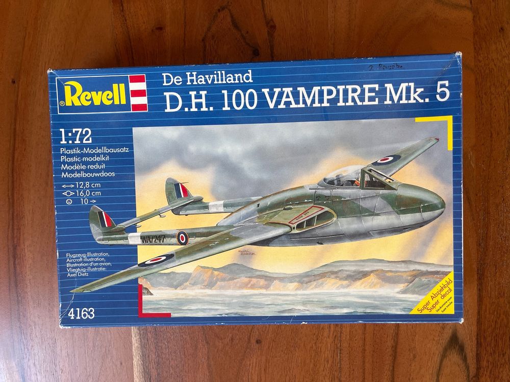 Revell Vampire MK.5 1/72 | Kaufen auf Ricardo