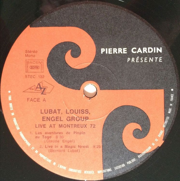 LUBAT, LOUISS, ENGEL GROUP - LIVE AT MONTREUX 72 (Gebraucht) in Bottens ...