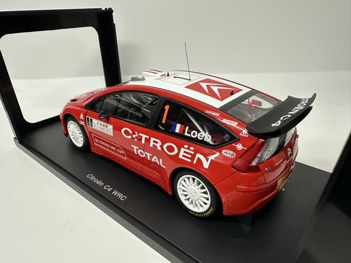 Citroën C4 WRC 1:18 Monte Carlo, Loeb, inkl. OVP, AUTOART (Neu (gemäss ...