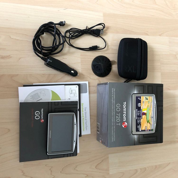 TomTom GO 720T (inkl. Zubehör) (Gebraucht) in für CHF 2 – mit Lieferung ...