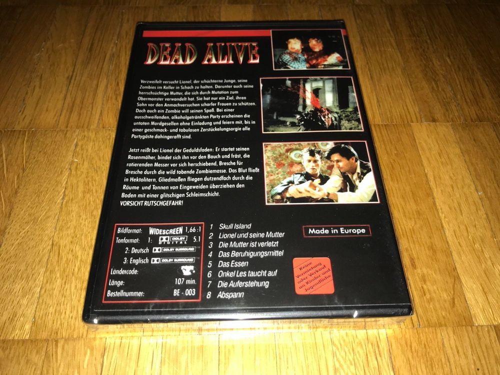 Dead Alive - UNCUT (Neu und originalverpackt) in Basel für CHF 5 – mit ...