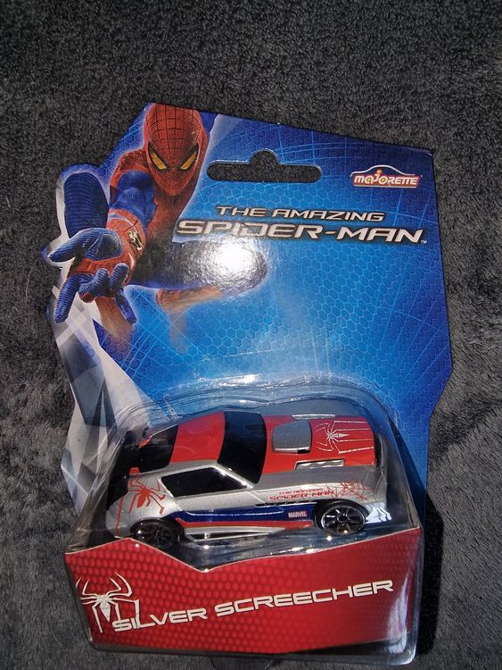 Majorette The Amazing Spiderman Silver Screecher | Kaufen auf Ricardo