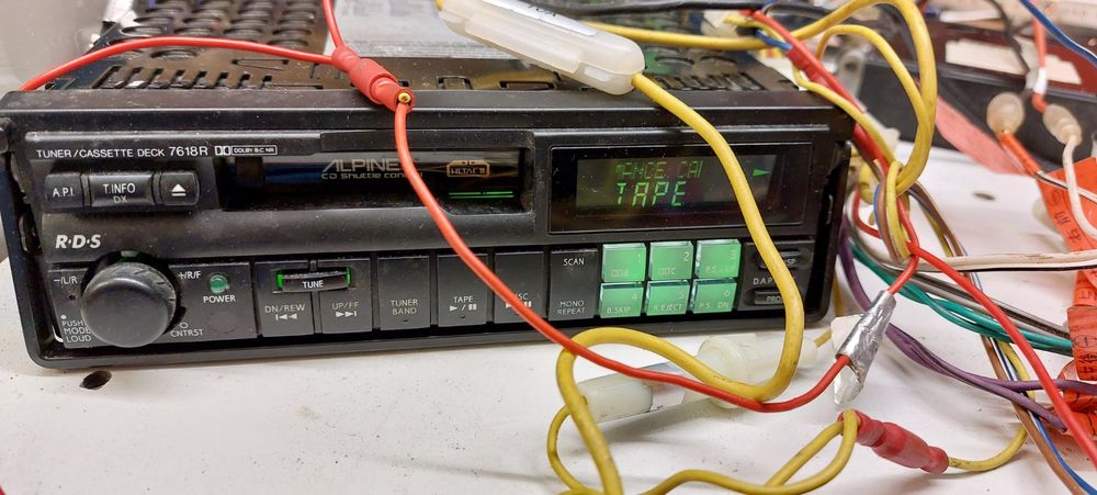 Alpine 7618 R mit verstärker alpine | Kaufen auf Ricardo