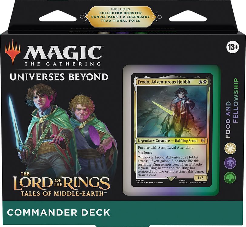 Magic the Gathering Lord of the Rings commander deck Frodo | Kaufen auf ...