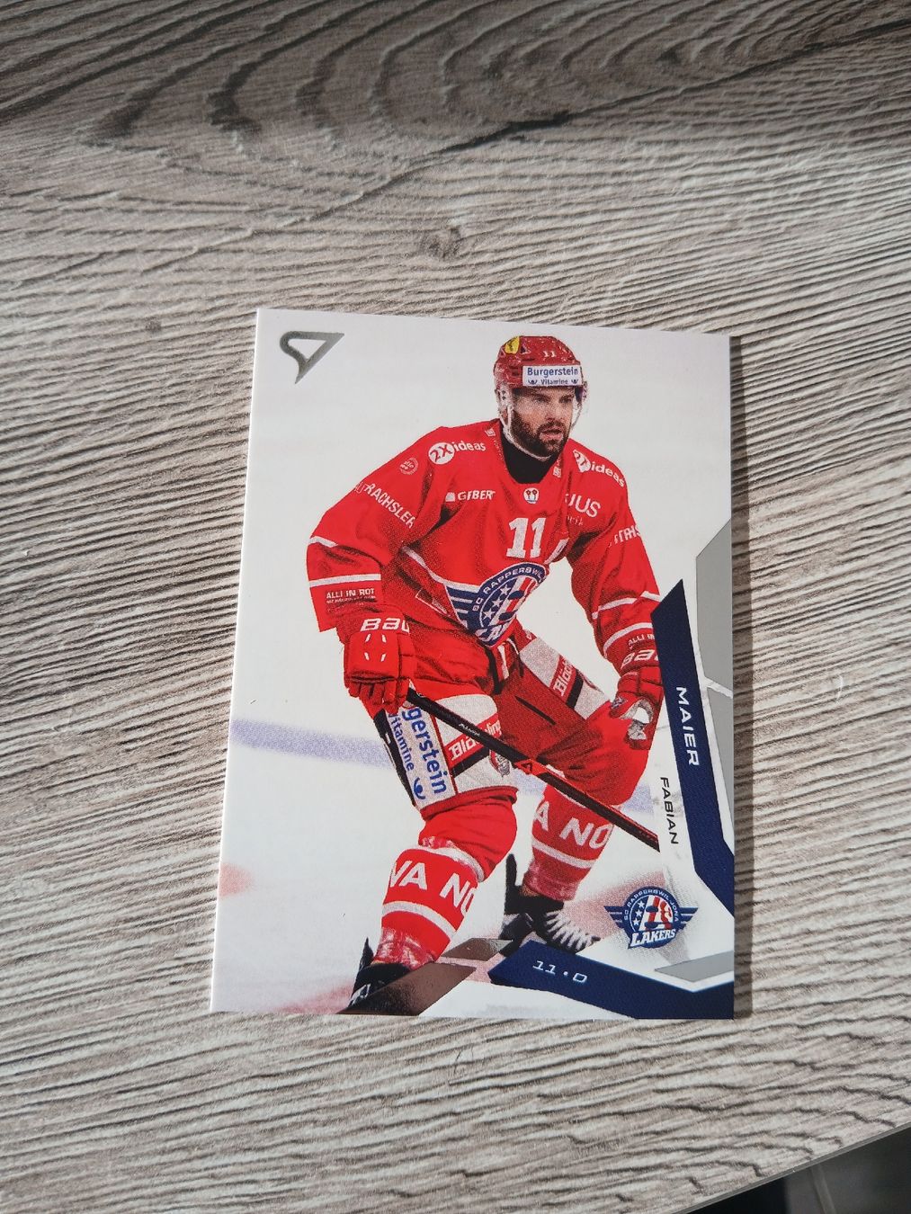 Fabian Maier Rapperswil-Jona Lakers Trading Card Top! (Neu (gemäss ...