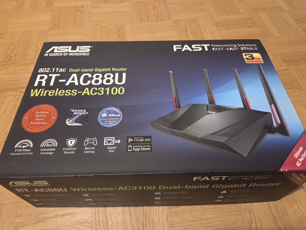 Asus RT-AC88U Gaming Router (8 ports) (Gebraucht) in Genève für CHF 49 ...
