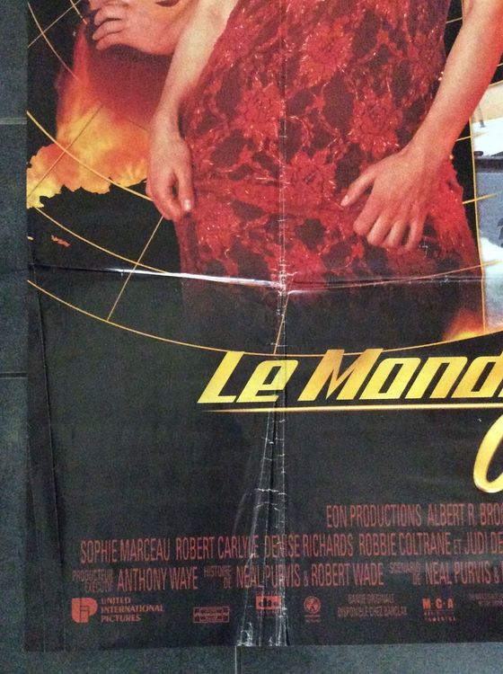James Bond, Poster Grossformat, Le Monde Ne Suffit Pas 007 (Gebraucht ...