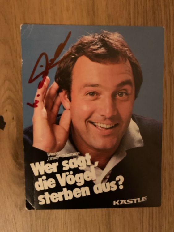 Original Autogrammkarte Werner Grissmann Ski (Gebraucht) in Greifensee für CHF 10 – mit ...