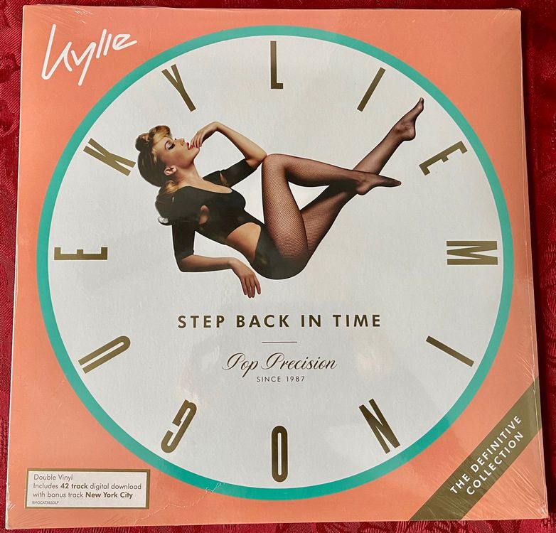 Kylie Minogue Step Back In Time double black vinyl LP sealed (Neu und ...