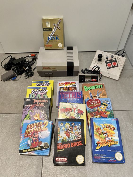 Pack console Nintendo NES et Jeux (Zelda, Mario, etc…) | Kaufen auf Ricardo