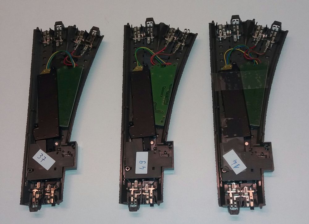 Märklin C Gleis - 3 Weichen elektr. Antrieb/Digitaldecoder (Gebraucht) in Giebenach für CHF 75 ...